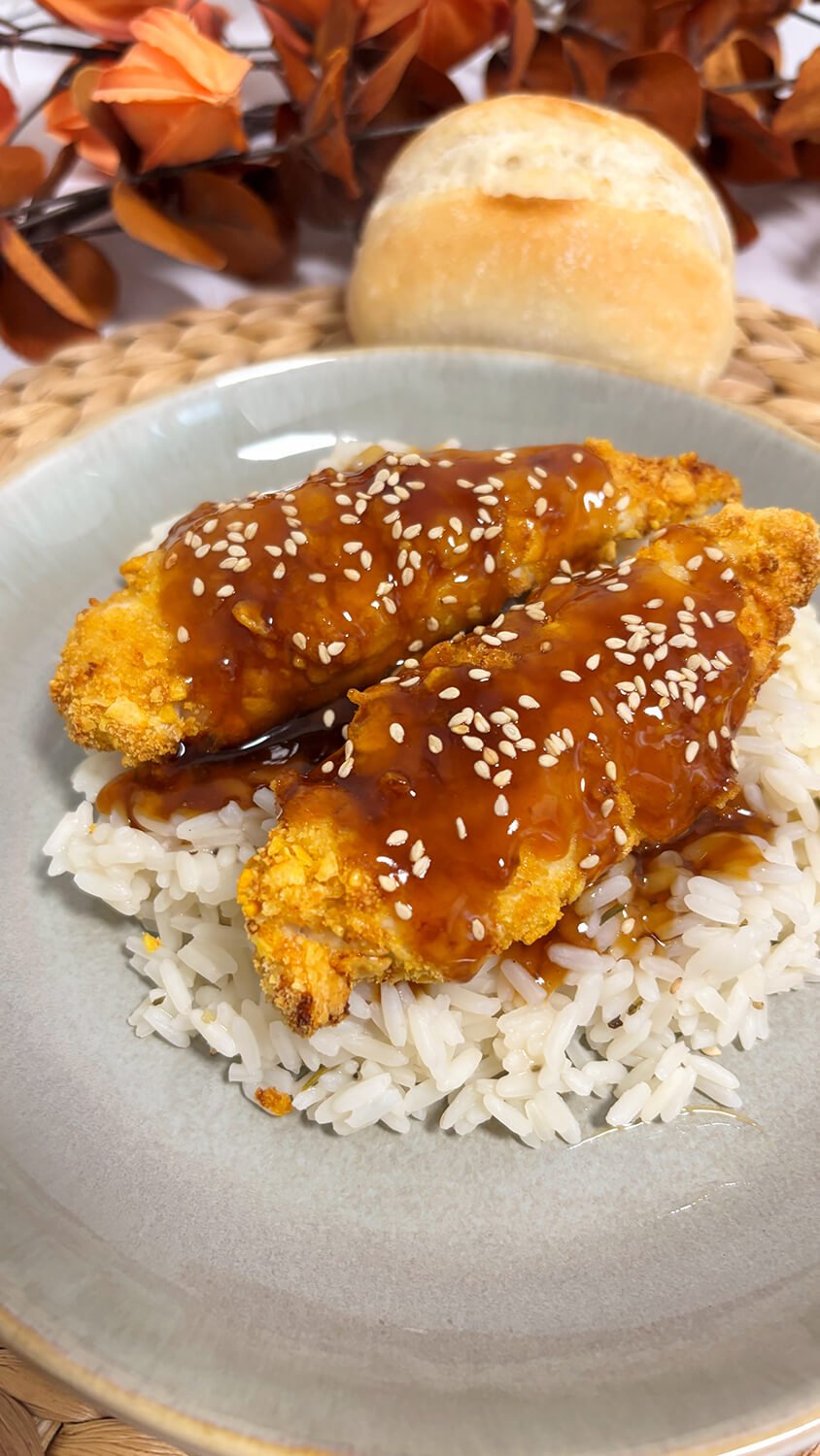 Solomillos de Pollo con Soja y Miel | Recetas Airfryer con Nuria